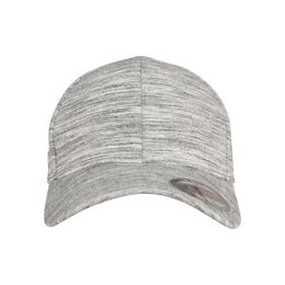 Flexfit Flex Cap "Flexfit Accessoires Stripes Melange Flexfit"schwarz, erdgrau, Gr. S, gestreift, 100% Polyester, Caps