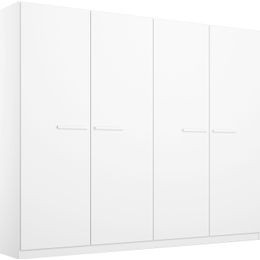 Dreht&uuml;renschrank Rauch, B:226cm H:210cm T:54cm, wei&szlig;, Holzwerkstoff, Schr&auml;nke, "Kleiderschrank Schrank Garderobe Garderobenschrank Stauraumwunder