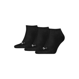 Puma Damen Sneakersocken "Socken 3er Pack", Gr. 43, schwarz, Obermaterial: 72% Baumwolle CO. 24% Polyester PES. 3% Polyamid PA. 1% Elasthan EL.,