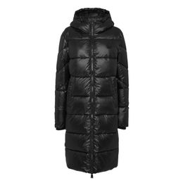 Plein Sport Damen Daunenjacke "Daunenmantel", schwarz, Gr. XS, Obermaterial: 100% Nylon; Futter: 100% Nylon; F&uuml;llung: 100% Polyester, Jacken