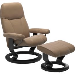 Relaxsessel stressless, B:76cm H:100cm T:71cm, braun, Leder BATICK: BATICK ist ein leicht korrigiertes, durchgef&auml;rbtes und genarbtes M&ouml;belleder, bei