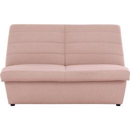 2-Sitzer, B:145cm H:92cm T:103cm, rosa, LOOKS by Wolfgang Joop, 100% Polyester, Sofas, "LOOKS VIII", Quersteppung, ohne Armlehnen, in zwei