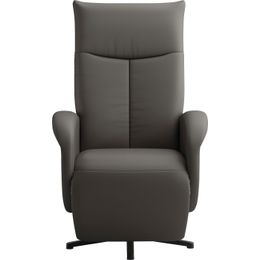 Sit & More TV-Sessel SIT & MORE, B:75cm H:112cm T:82cm, grau, Sessel, "Zora", wahlweise mit Aufstehhilfe, 2 Motoren und Akku