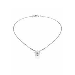 Pure Schmuck Necklace 'Clover Bright' female Silver size Onesize