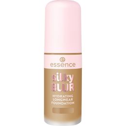 Essence Damen Foundation "Silky BLUR HYDRATING LONGWEAR FOUNDATION", 90mlbraun, Teint-Kosmetika
