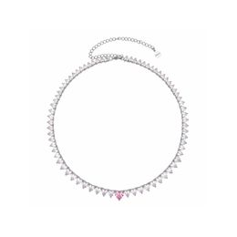Fashionbox Kette Damen Gr&ouml;&szlig;e One Size pink / wei&szlig;