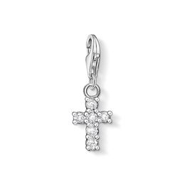 Thomas Sabo Anh&auml;nger Damen Gr&ouml;&szlig;e One Size silber / wei&szlig;