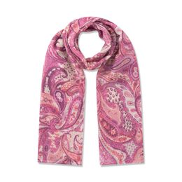 Codello Schal Paisleymuster Damen Gr&ouml;&szlig;e One Size pink