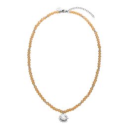 PURELEI Kette 'Sunray' Damen Gr&ouml;&szlig;e One Size orange / silber