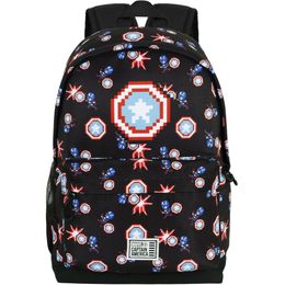 MARVEL Rucksack 'Captain America Captain 2.0' Jungen Gr&ouml;&szlig;e One Size hellblau / rot / schwarz / wei&szlig;