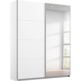 Schwebet&uuml;renschrank OTTO HOME, B:136cm H:210cm T:62cm, wei&szlig;, Holzwerkstoff, Schr&auml;nke, "Kleiderschrank Schrank Garderobe Schlafzimmerschrank THANOS",