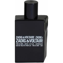 Zadig & Voltaire Herren Eau de Toilette "This is Him", schwarz, ZADIG & VOLTAIRE, Parf&uuml;ms, mit verf&uuml;hrerischer Kopfnote
