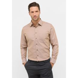Eterna Herren Langarmhemd "MODERN FIT"mandel, Gr. 46, 100% Baumwolle, Hemden, NON IRON (b&uuml;gelfrei)