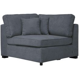 Sofaelement Home Affaire, B:100cm H:86cm T:100cm, blau, Polsterelemente, "Skara", Modul zum eigenen Zusammenstellen, in vielen Bezugsqualit&auml;ten