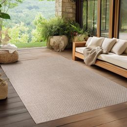 Outdoorteppich, B:120cm H:5mm L:170cm, beige, Ayyildiz Teppiche, Polypropylen, Teppiche, "IBIZA 1901", L&auml;ufer, In und Outdoor, Sisaloptik,