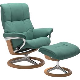 Relaxsessel stressless, B:92cm H:103cm T:79cm, gr&uuml;n, Leder BATICK: BATICK ist ein leicht korrigiertes, durchgef&auml;rbtes und genarbtes M&ouml;belleder, bei