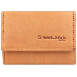 GreenLand Nature Portemonnaie 'Nature' Damen Gr&ouml;&szlig;e XS/XL braun