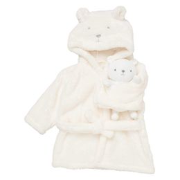 Rock A Bye Baby Boutique Set ' B&auml;r ' Jungen Gr&ouml;&szlig;e 89/164 wollwei&szlig;