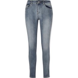 Bequeme Jeans DEF "DEF Damen Rayar Skinny Jeans", Damen, Gr. 31, Normalgr&ouml;&szlig;en, blau, 98% Baumwolle, 2% Elasthan, unifarben, Jeans