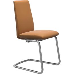 Polsterstuhl stressless, B:53cm H:92cm T:59cm, braun, Leder BATICK: BATICK ist ein leicht korrigiertes, durchgef&auml;rbtes und genarbtes M&ouml;belleder, bei