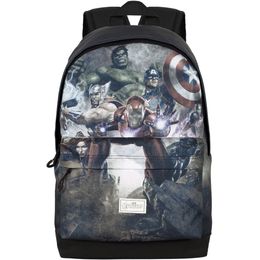 MARVEL Rucksack 'The Avengers Troupe' Jungen Gr&ouml;&szlig;e One Size grau / rot / schwarz / wei&szlig;