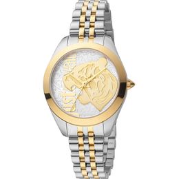 Just Cavalli Analoguhr Damen Gr&ouml;&szlig;e One Size gold / silber