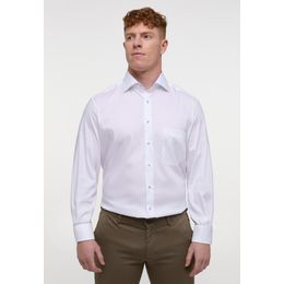 Eterna Herren Langarmhemd "COMFORT FIT"wei&szlig;, Gr. 45, Twill, 4% Elasthan, 26% Polyamid, 70% Lyocell, Hemden, EASY IRON (b&uuml;gelleicht)