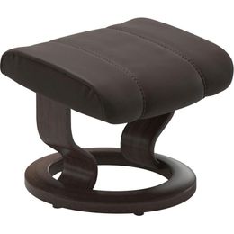Fu&szlig;hocker stressless, B:54cm H:38cm T:39cm, braun, Leder BATICK: BATICK ist ein leicht korrigiertes, durchgef&auml;rbtes und genarbtes M&ouml;belleder, bei dem