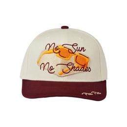 Pica Pica Cap 'No Sun No Shades' Herren Gr&ouml;&szlig;e 55/60 orange / bordeaux / offwhite