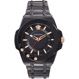 Versace Uhr 'Chain Reaction, VEDY00719&laquo;' Herren Gr&ouml;&szlig;e One Size schwarz