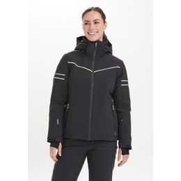 WHISTLER Damen Skijacke "Doom", schwarz, Gr. 40, unifarben, 88% Polyester, 12% Elasthan, Jacken, mit 15.000 mm Wassers&auml;ule