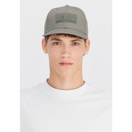 Herren Trucker Cap "Velcro Cap", gr&uuml;n, Alpha Industries, Baumwolle, Caps
