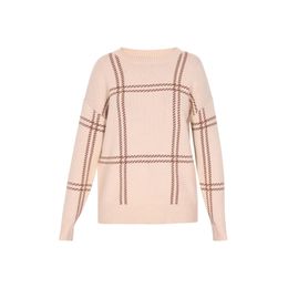 MIMO Pullover Damen Gr&ouml;&szlig;e L beige / hellbraun