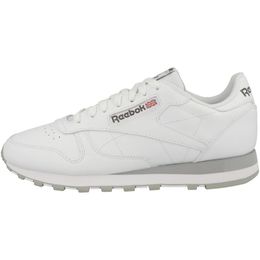 Reebok Herren Sneaker "Reebok Leather Sneaker low Unisex Erwachsene Schuhe", Gr. 36wei&szlig;, Glattleder, Schuhe, Perforationen