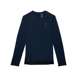 On Performance LOng-Tee Bekleidung Herren blau