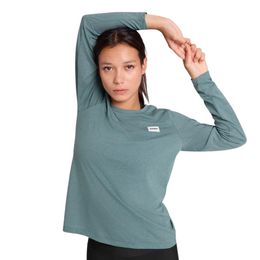 Saysky Clean Motion Long Sleeve Bekleidung Damen gr&uuml;n