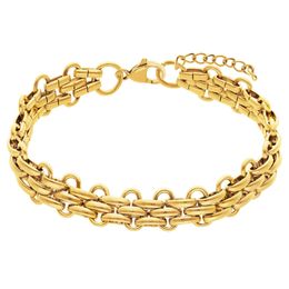 Lucardi Armband Damen Gr&ouml;&szlig;e Onesize gold