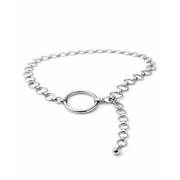 Collezione Alessandro G&uuml;rtel 'Circle' Damen Gr&ouml;&szlig;e 125 silber