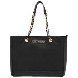 Carlo Colucci Shopper 'Faloci' Damen Gr&ouml;&szlig;e One Size schwarz