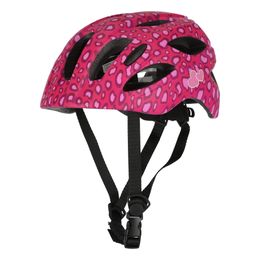 Crazy Safety Fahrradhelm 'Striped' Jungen Gr&ouml;&szlig;e 54/56 lila / mauve / pink