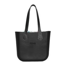 O bag Shopper Tasche Wasserabweisend, Mit Innentasche O bag mini Damen Gr&ouml;&szlig;e One Size schwarz