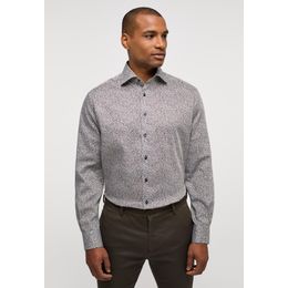 Eterna Herren Langarmhemd "MODERN FIT"gelb, Gr. 40, Twill, 100% Baumwolle, Hemden, NON IRON (b&uuml;gelfrei)