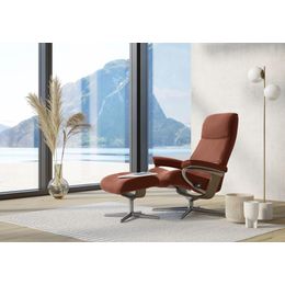 Relaxsessel stressless, B:78cm H:108cm T:78cm, rot, Leder PALOMA: PALOMA ist ein durchgef&auml;rbtes Semianilin-M&ouml;belleder mit nat&uuml;rlicher Narbung.,