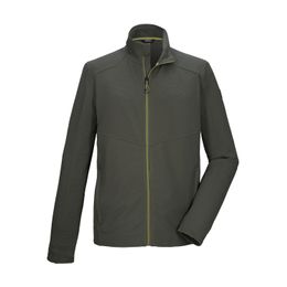 Killtec Herren Strickjacke "KOS 68 MN FLX JCKT"dunkelgr&uuml;n, Gr. M, Obermaterial: 91% Polyester, 9% Elasthan, Strickjacken, Sportive Powerstretchjacke