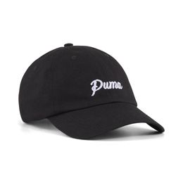Puma Flex Cap "Essentials Script Dad Cap Erwachsene"schwarz, unifarben, Caps