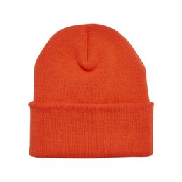 Flexfit Damen Beanie "Flexfit YP Classics Thinsulate Cuffed Beanie"safety orange, Kunstfaser, M&uuml;tzen