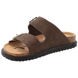 O`Neill O'NEILL Herren Sandale "VINCE SLIDER MEN LOW", Gr. 45coffee bean, Synthetik, Schuhe