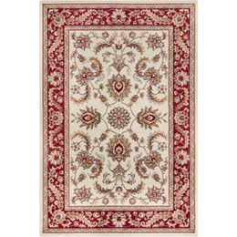 Teppich Hanse Home, B:140cm H:8mm L:200cm, rot, Jute, Polyester, Polypropylen (PP), Wohnzimmer, Teppiche, "Reni", L&auml;ufer, Orientalisch, Kurzflor,