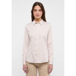 Eterna Damen Hemdbluse "REGULAR FIT", beige, Gr. 46, 69% Baumwolle, 4% Elasthan, 27% Polyamid, Blusen