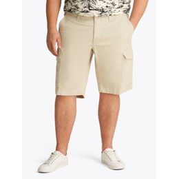 Tommy Hilfiger Big & Tall Herren Cargoshorts "BT-JOHN CARGO SHORT 1985-B", beige, Gr. 44, TOMMY HILFIGER BIG & TALL, Web, Obermaterial: 97% Baumwolle, 3% Elasthan, Hosen,